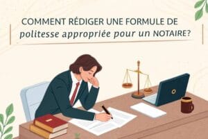 ️ Maîtrisez la formule de politesse pour un notaire